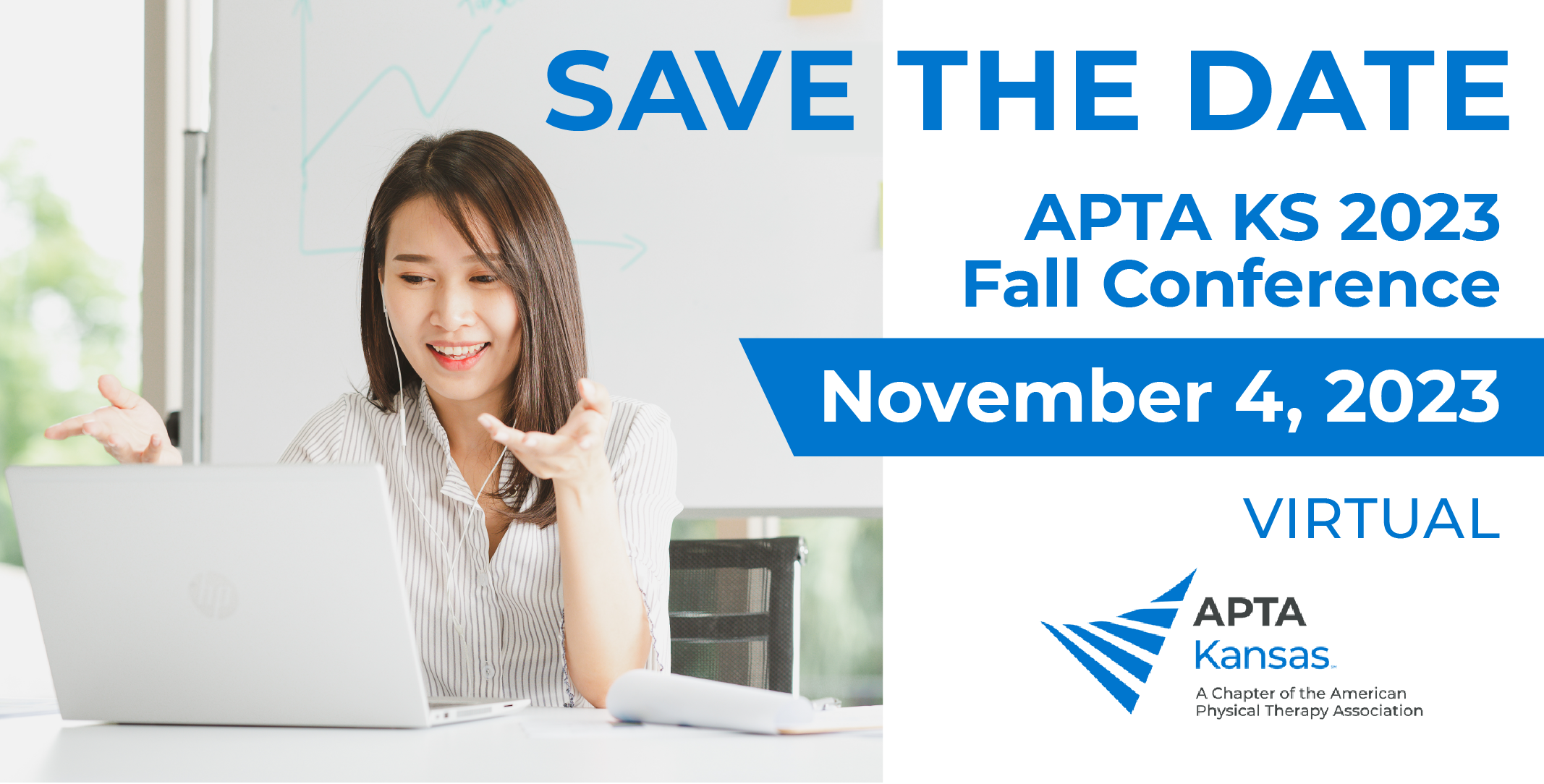 APTA KS 2023 Fall Conference I Virtual I November 4, 2023 - APTA Kansas - KPTA.com